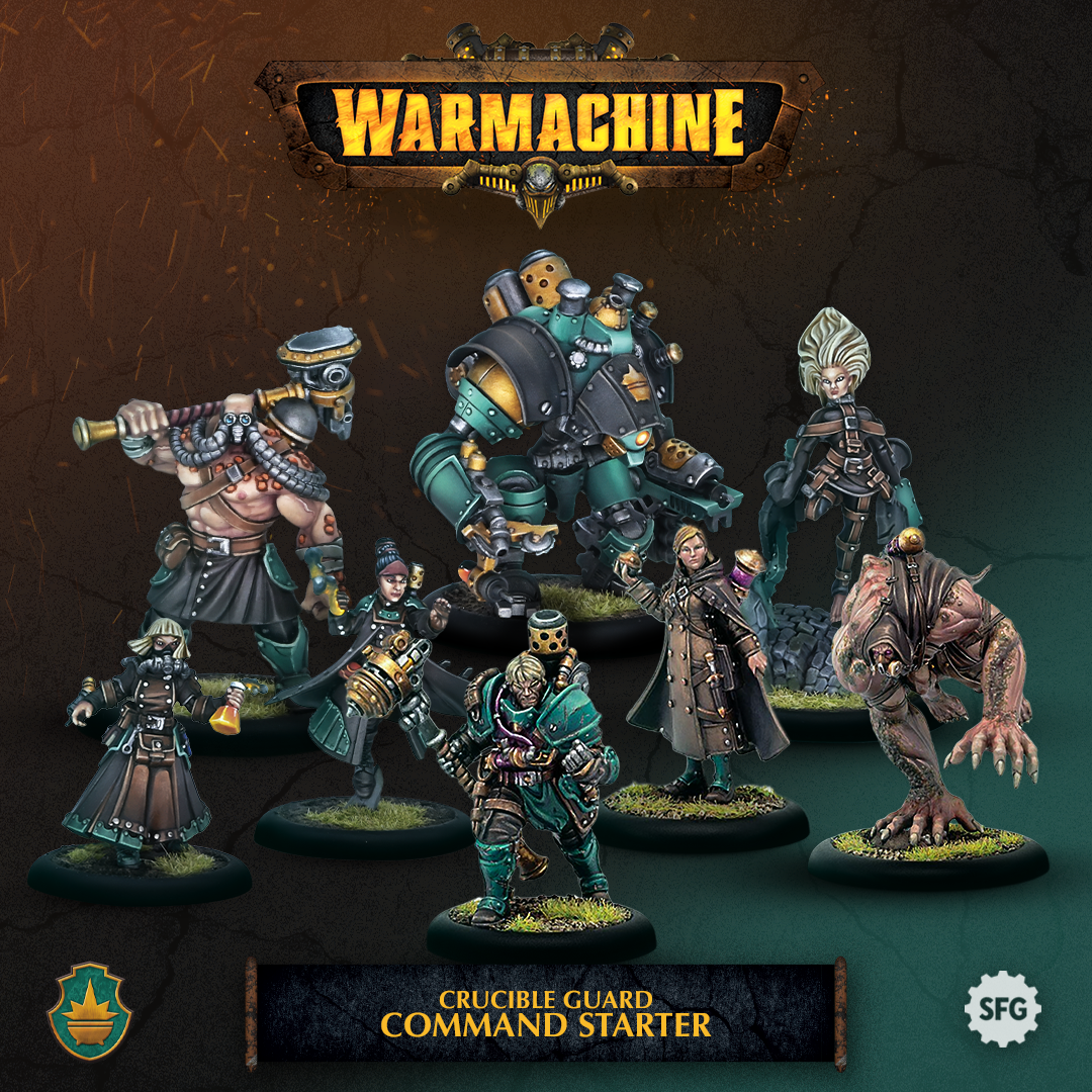 Warmachine Crucible Guard Command Starter - The Art Store/Commercial ...