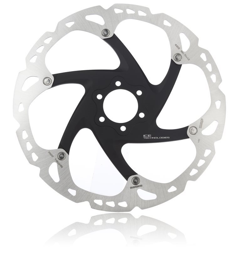Shimano XT SM-RT86 203mm Ice-Tech 6 Bolt Disc Rotor - SOLNIX