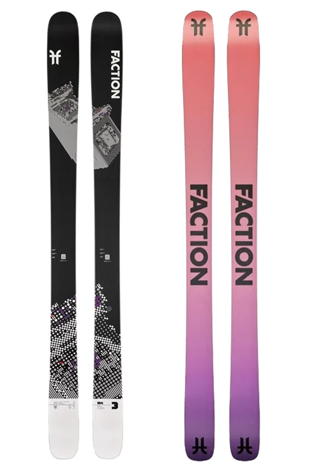 2025 Faction Prodigy 3 Skis - SOLNIX