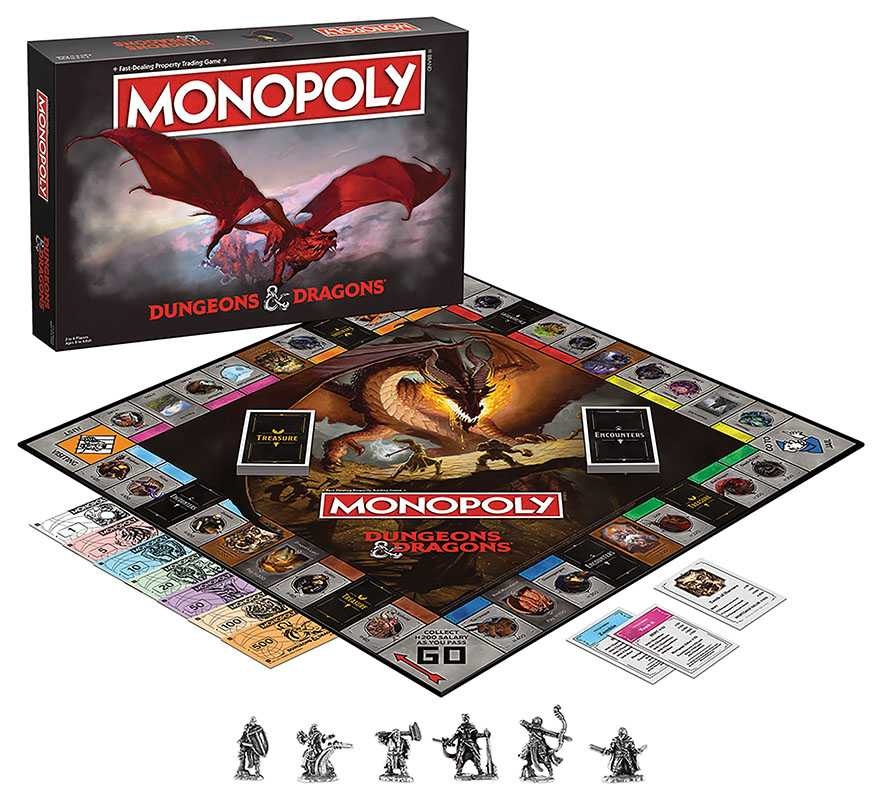 Monopoly: Dungeons & Dragons - Woodburn Games