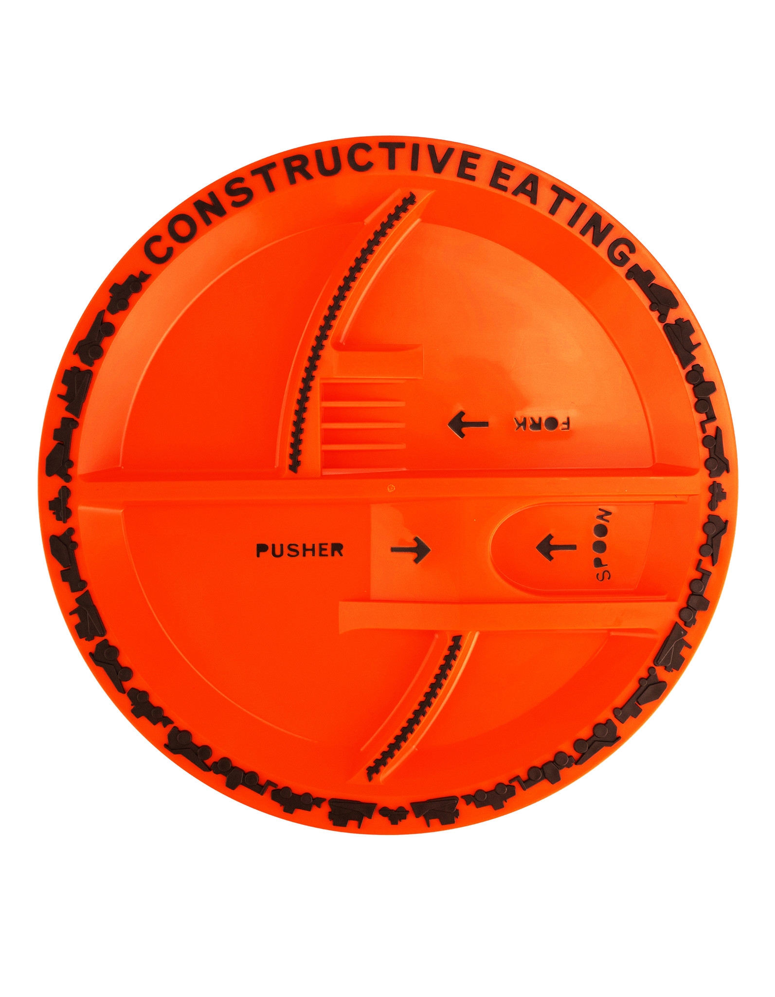 Constructive Eating Plates - Mildred & Dildred