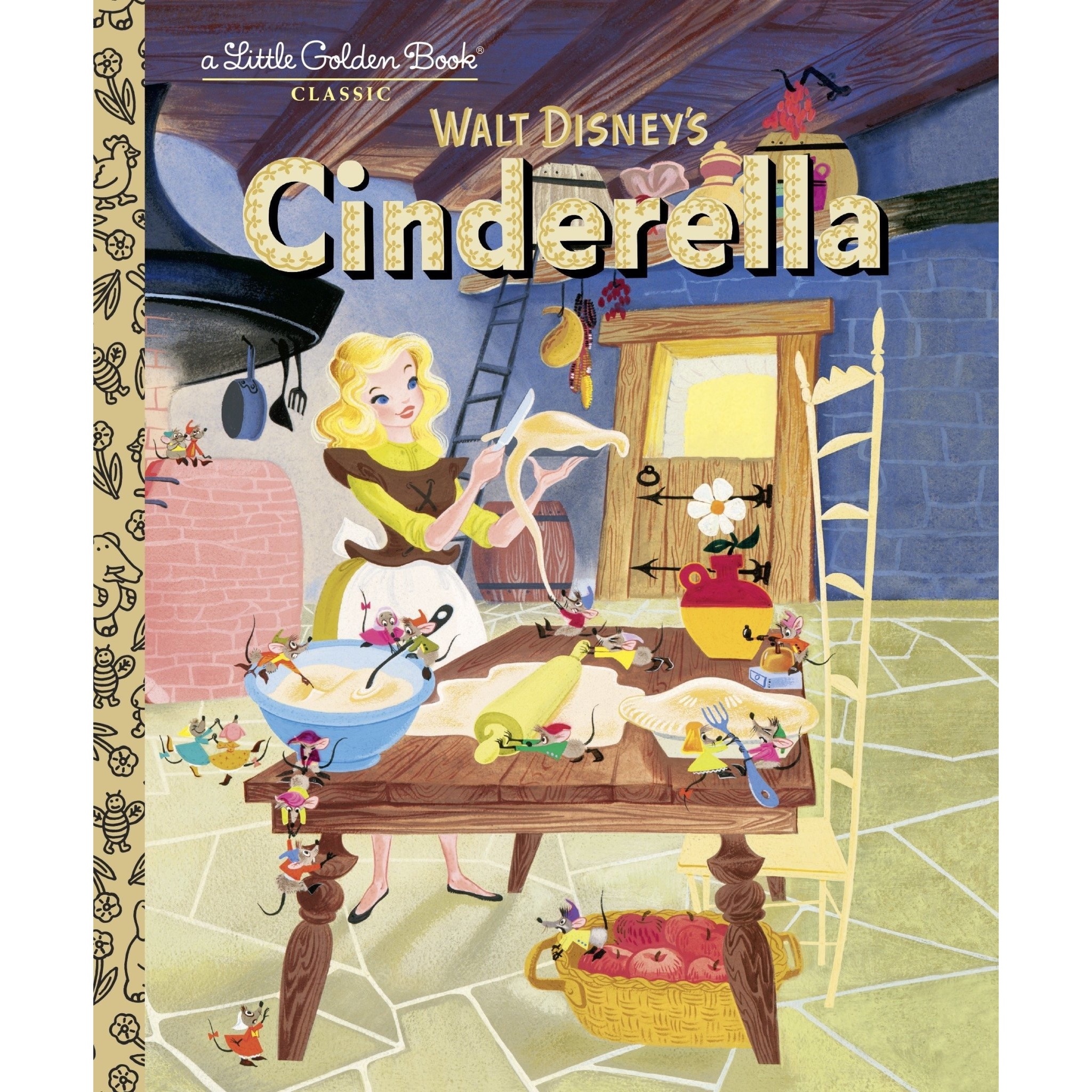 Disney's Cinderella Little Golden Book - Mildred & Dildred