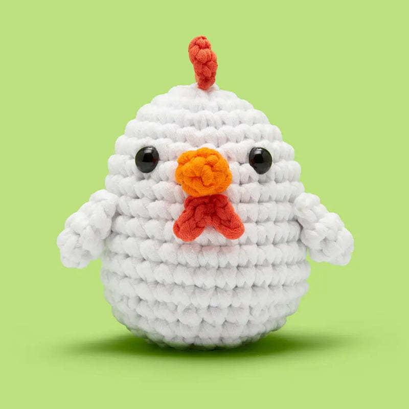 Bo the Chicken Beginner Crochet Kit - Mildred & Dildred