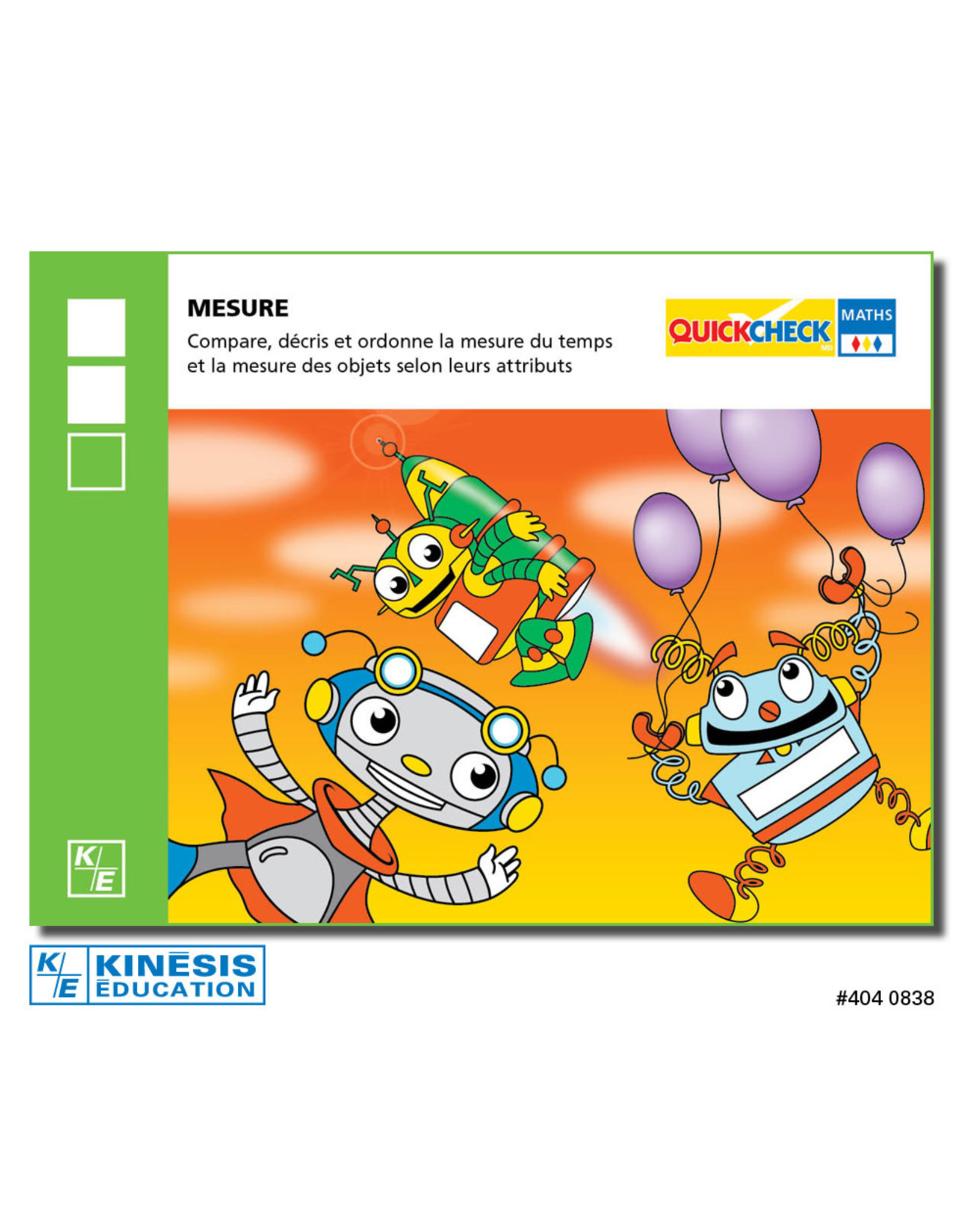 Quickcheck - Mesure - 2e année - Le coin du jouet