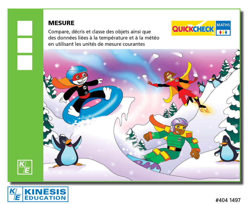 Quickcheck - Mesure - 3e année - Le coin du jouet