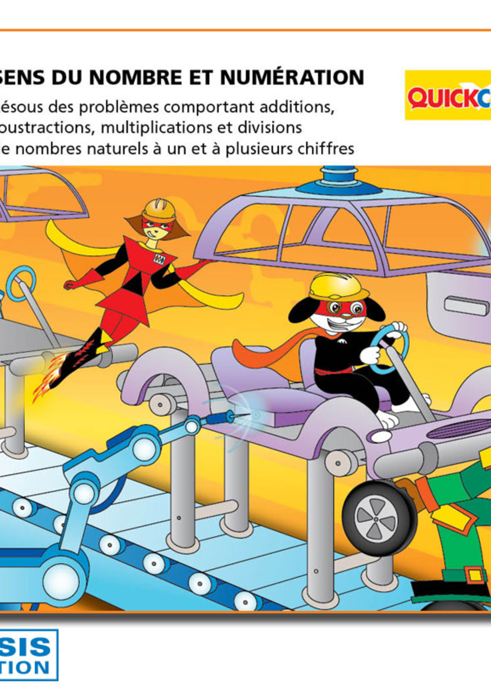 Quickcheck - Sens du nombre et numération - 3e année - Le coin du jouet