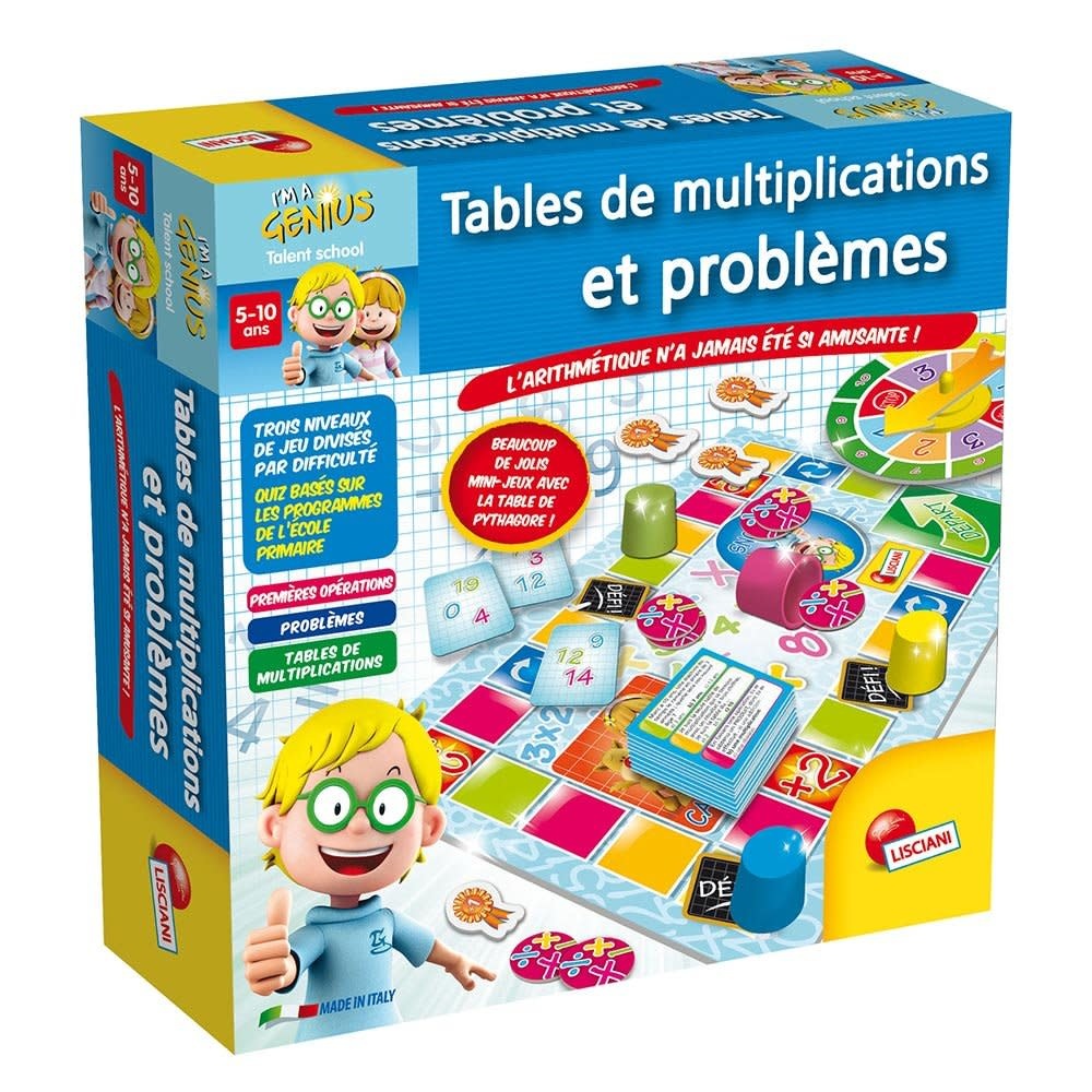 I'm a genius - Tables de multiplications et problèmes - Le Coin du Jouet