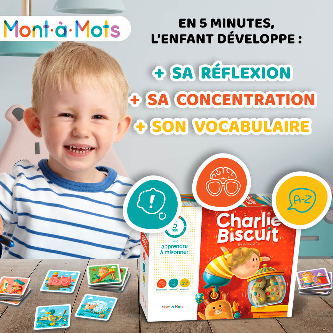 Mont-à-Mots 5 min - Charlie Biscuit - Le Coin du Jouet