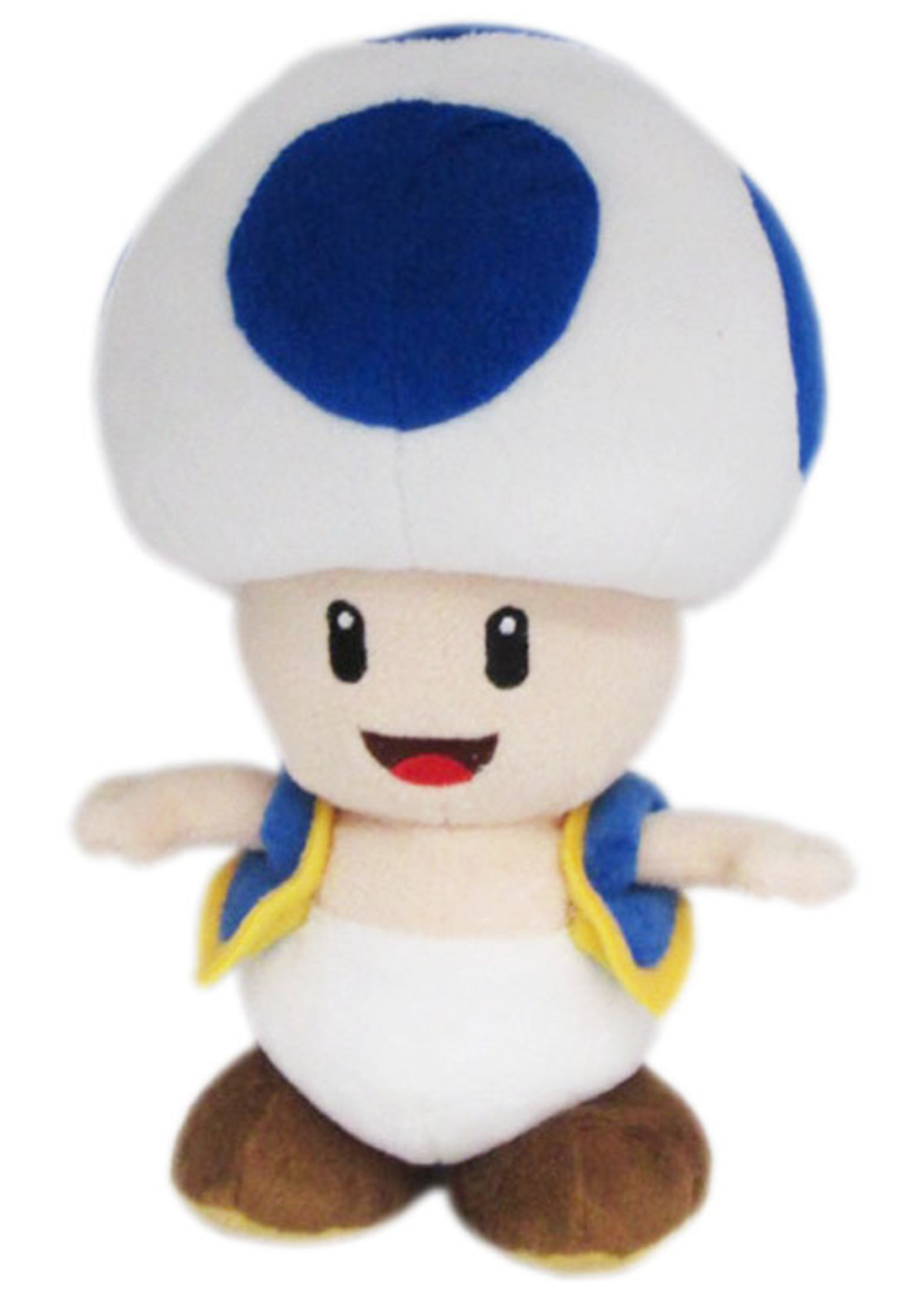 Super Mario - Blue toad plush - Le Coin du Jouet