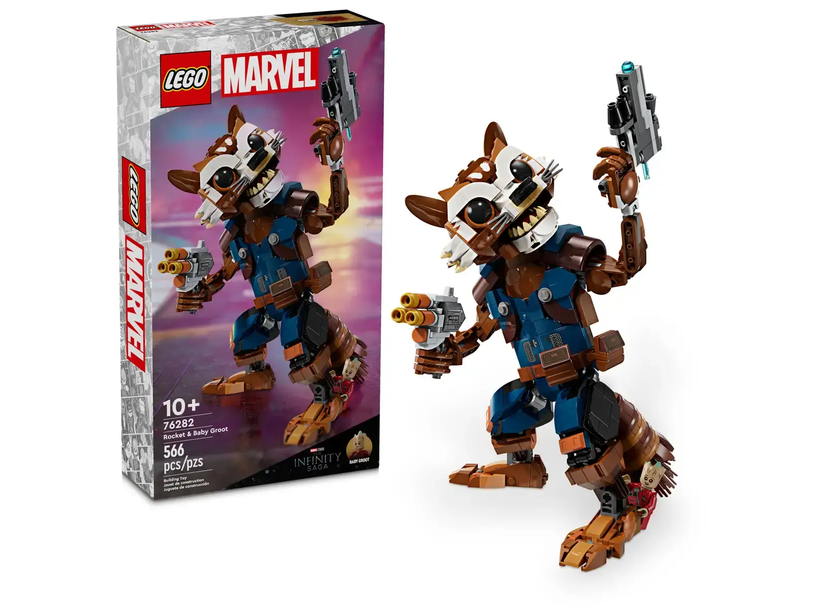 LEGO LEGO - Marvel -Rocket & Baby Groot - Le Coin du Jouet