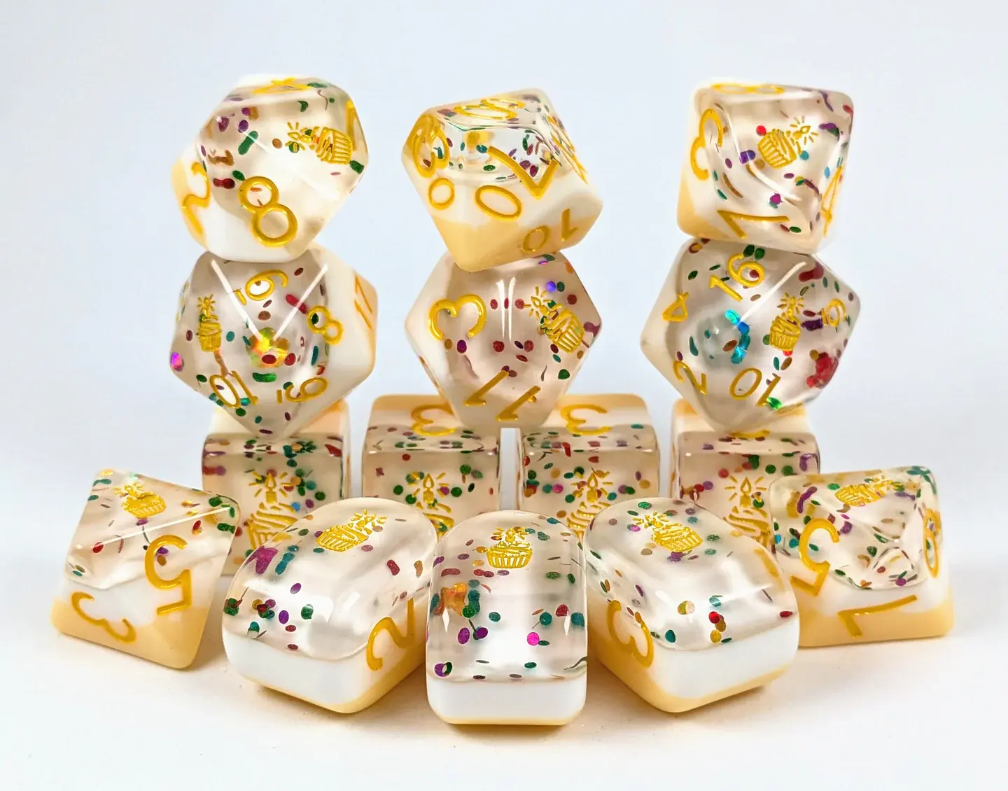 Role 4 Initiative Role 4 Initiative - Birthday Wishes 15 dice set - Le ...