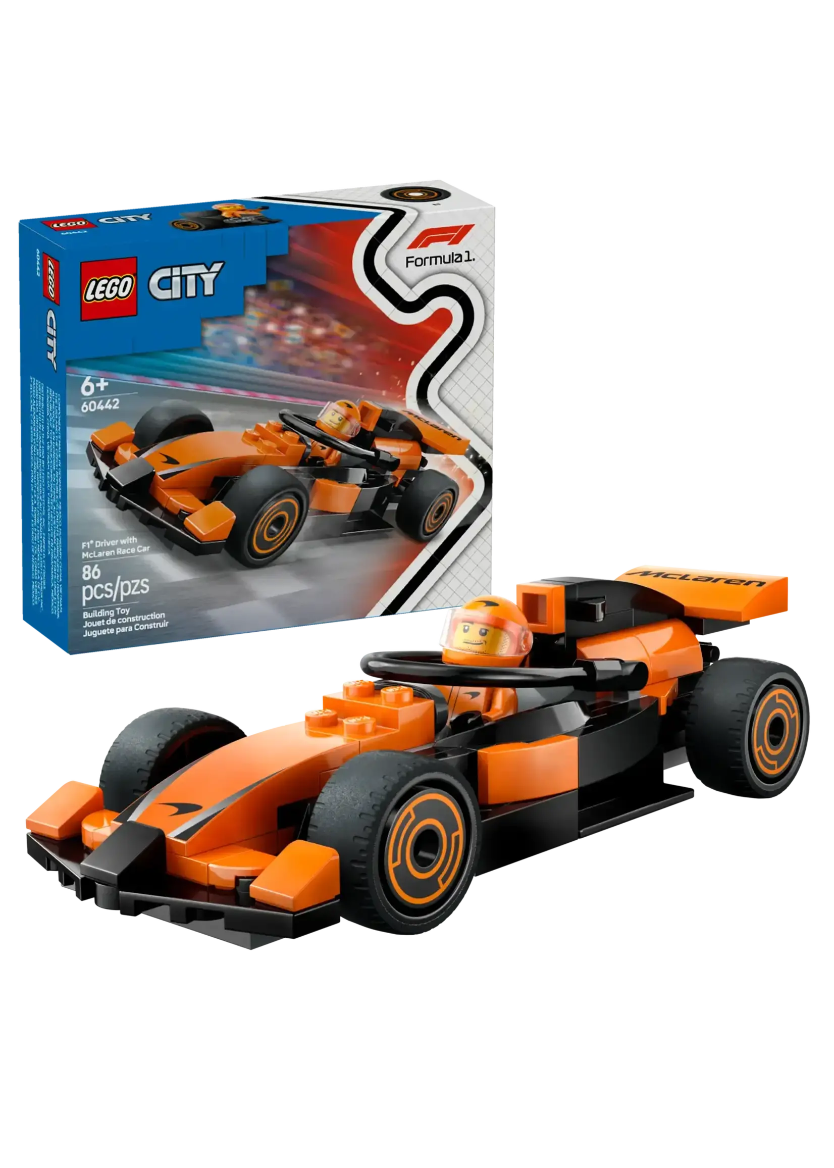 LEGO F1® Driver with McLaren Race Car - Le Coin du Jouet