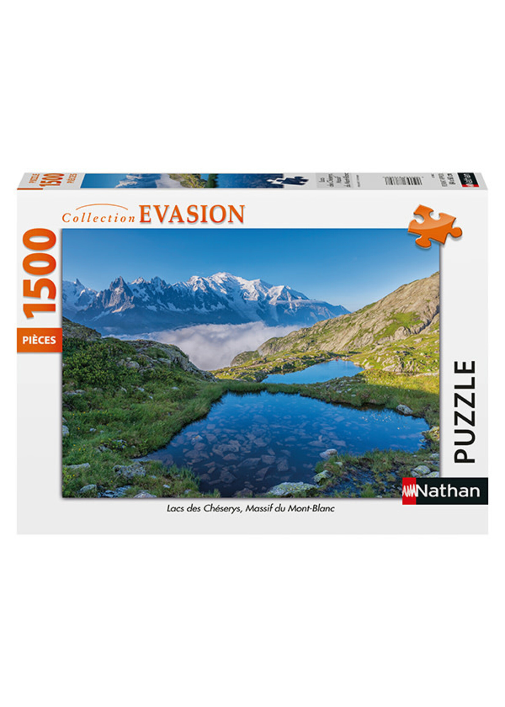 nathan 1500 MCX, LACS DES CHÉSERYS, MONT BLANC - Le Coin du Jouet