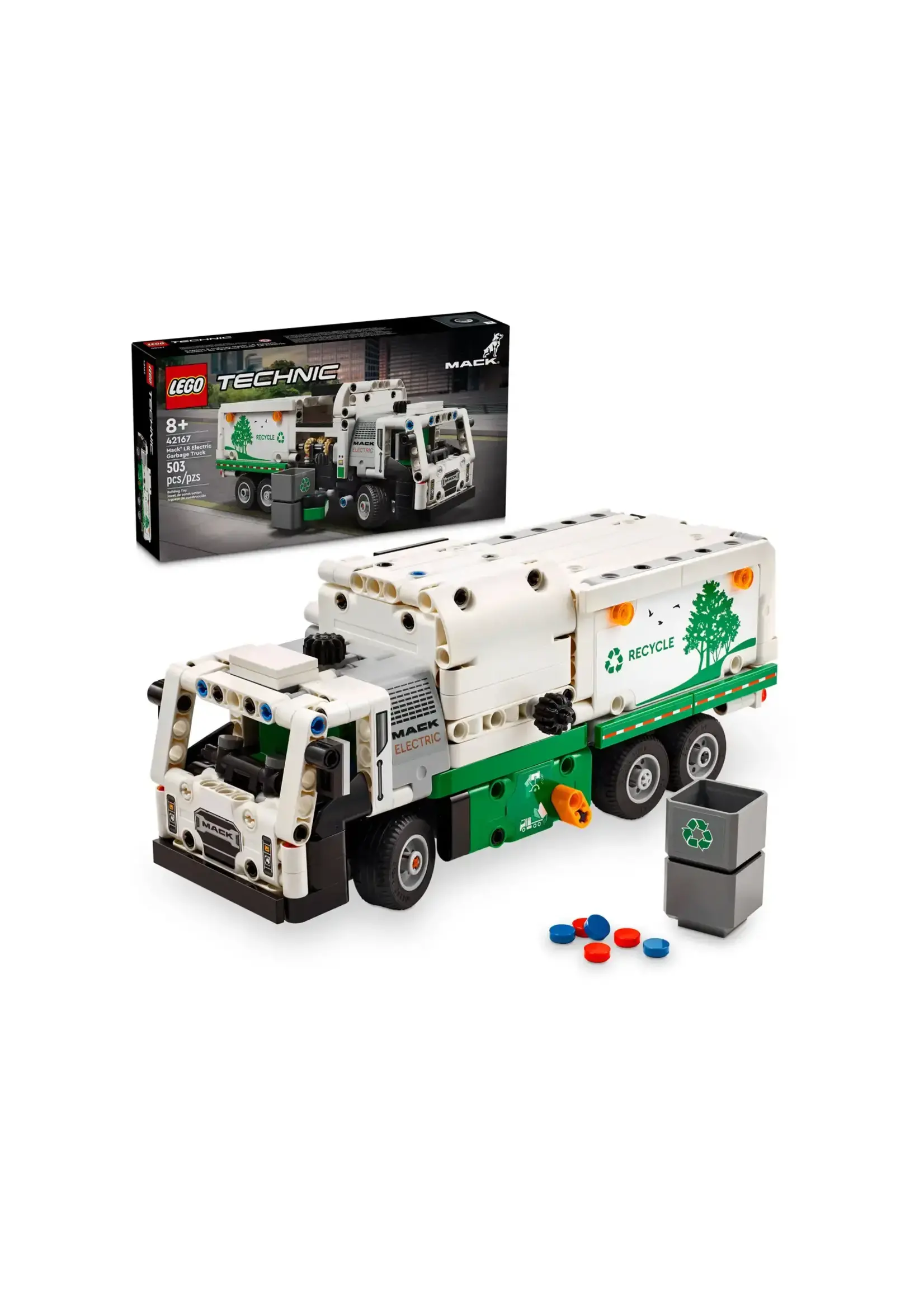 LEGO Mack® LR Electric Garbage Truck - 42167 - Le Coin du Jouet
