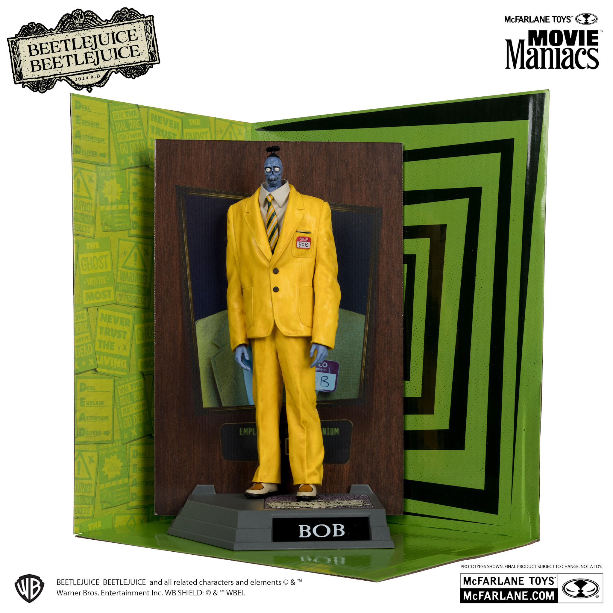 McFarlane toys Bob the Shrinker (Beetlejuice Beetlejuice) - Le coin du ...
