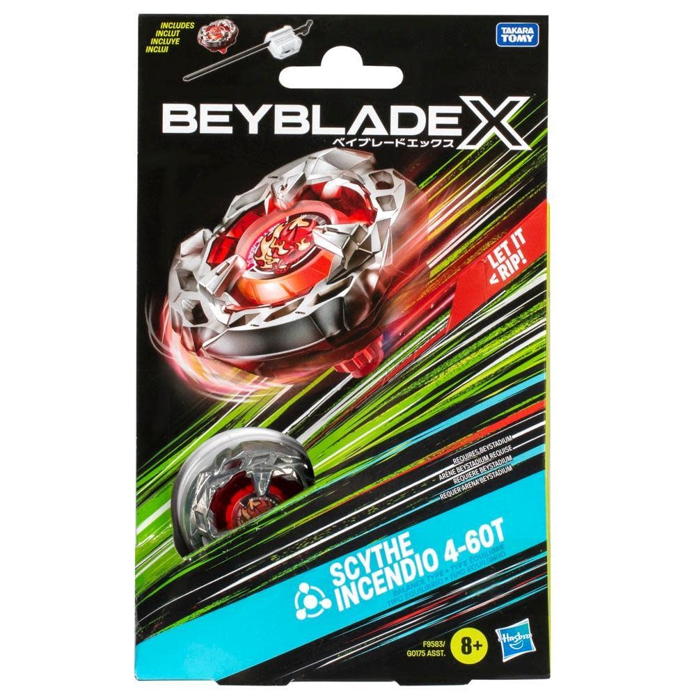 Beyblade X Beyblade X Scythe Incendio 4-60T Starter Pack Set - Le Coin ...