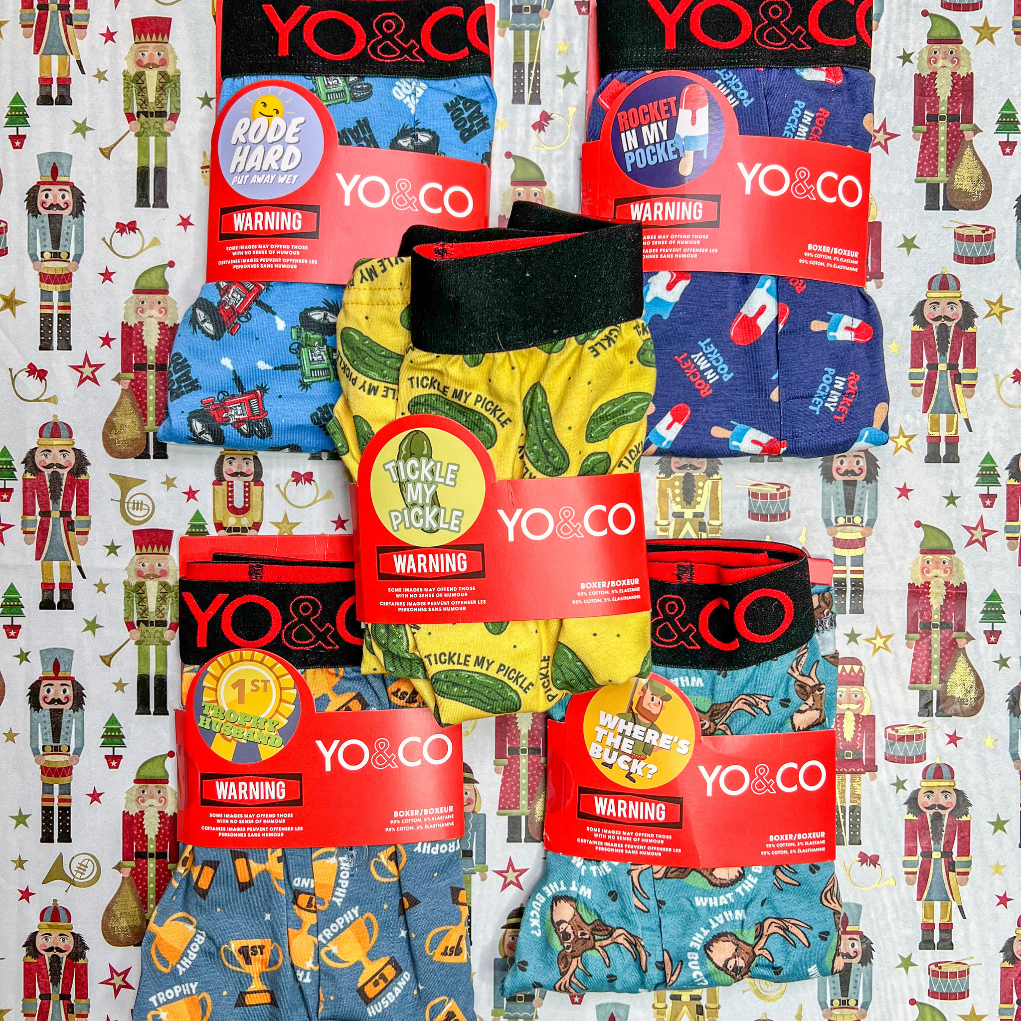 Mens Funny Boxers - The Cherry Lane Boutique