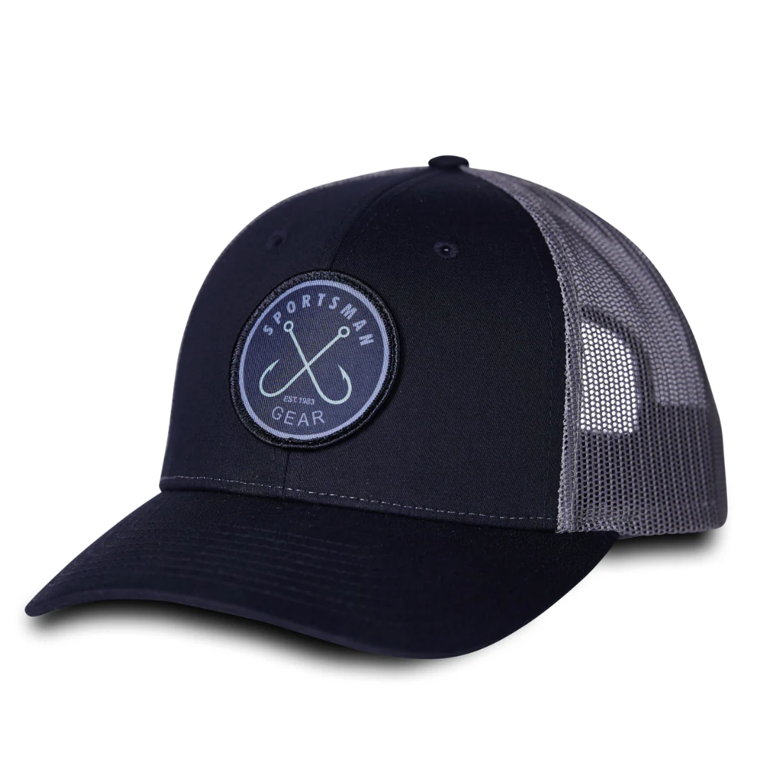 Sportsman Hook Patch Hat - The Cherry Lane Boutique