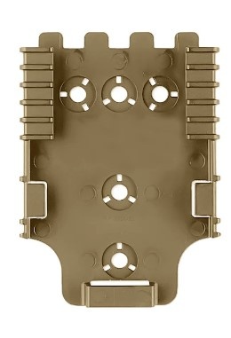Safariland QLS 22 Receiver Plate and Hardware - Coyote Brown - Defender ...
