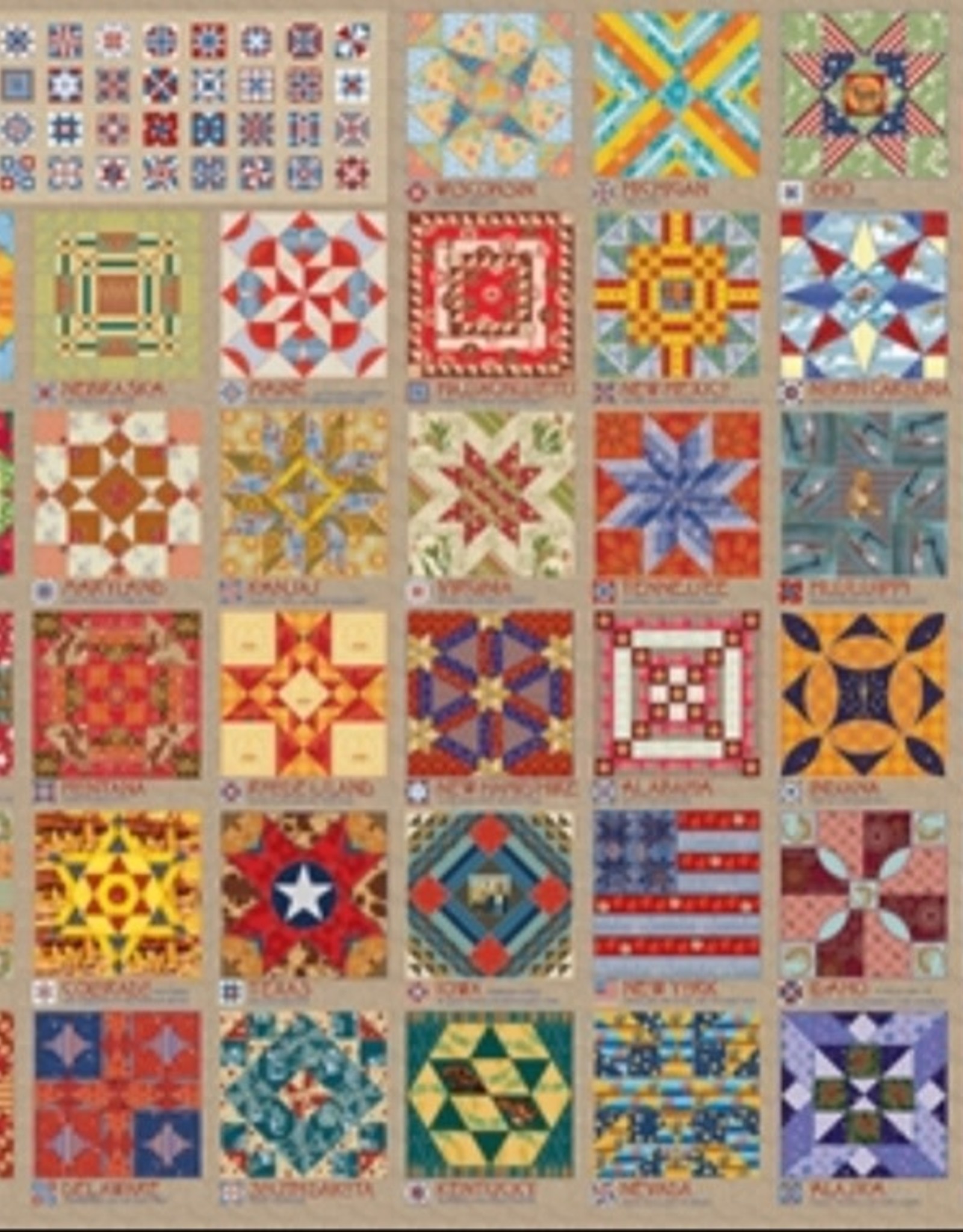 Sewing & Fiber 50 states quilt pattern Craft Supplies & Tools etna.com.pe