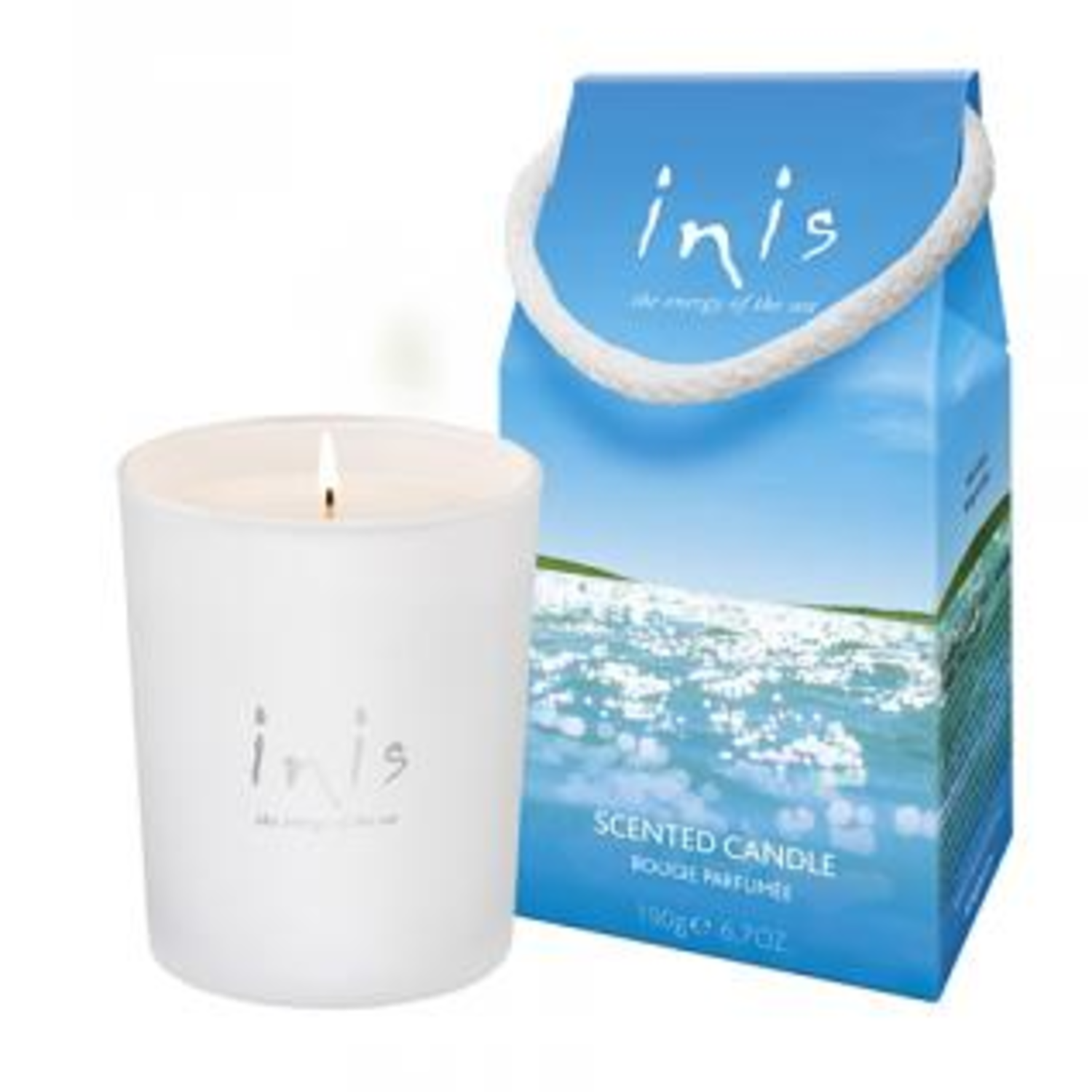 Inis Candle 40hr in Glass - Home Decor | Inis Fragrance - Sand'n'Sea ...