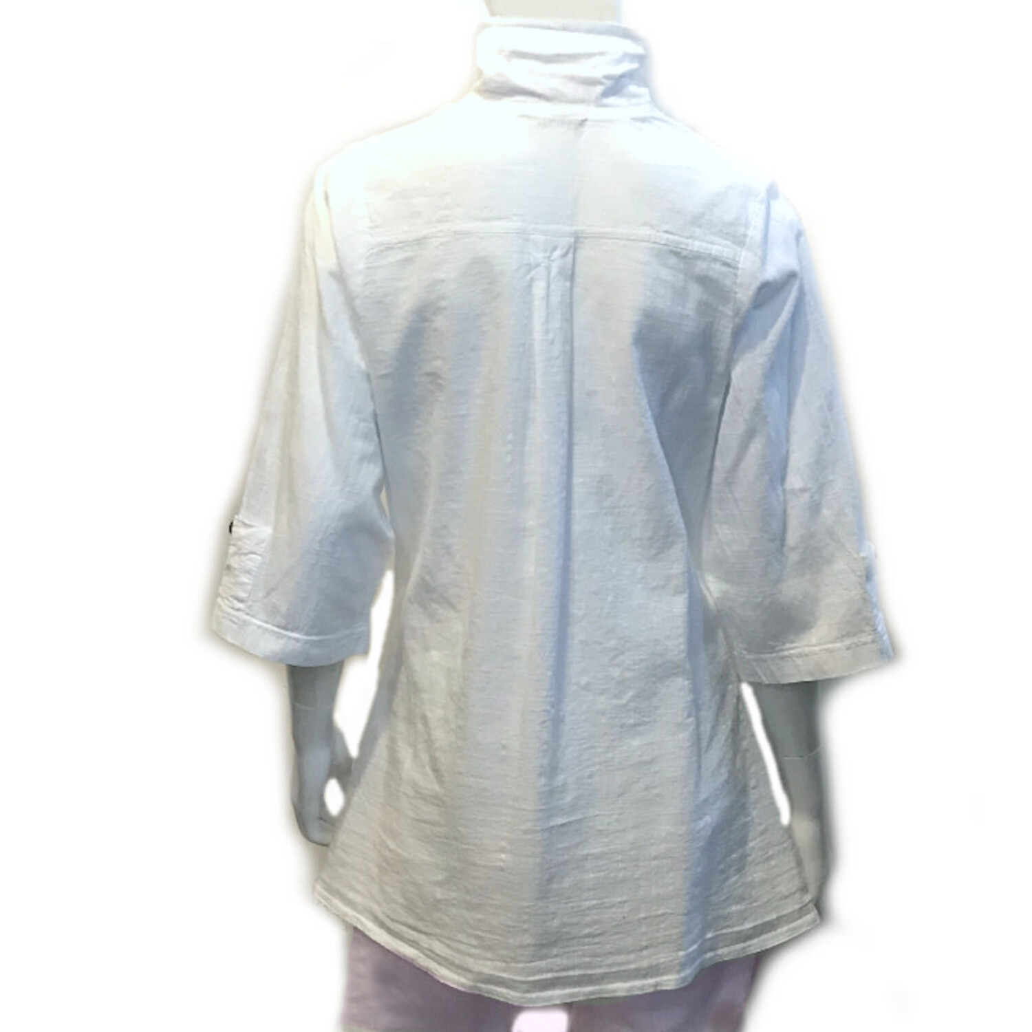 California Curve 3/4sleeve Sybil Shirt - Womens Tops | EzzeWear - Sand ...