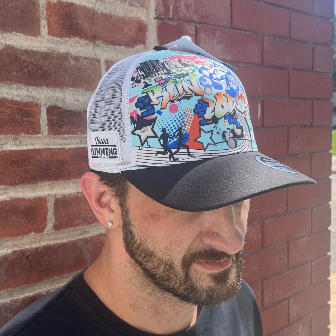 Boco IRC Mural Trucker Hat - Iowa Running Company