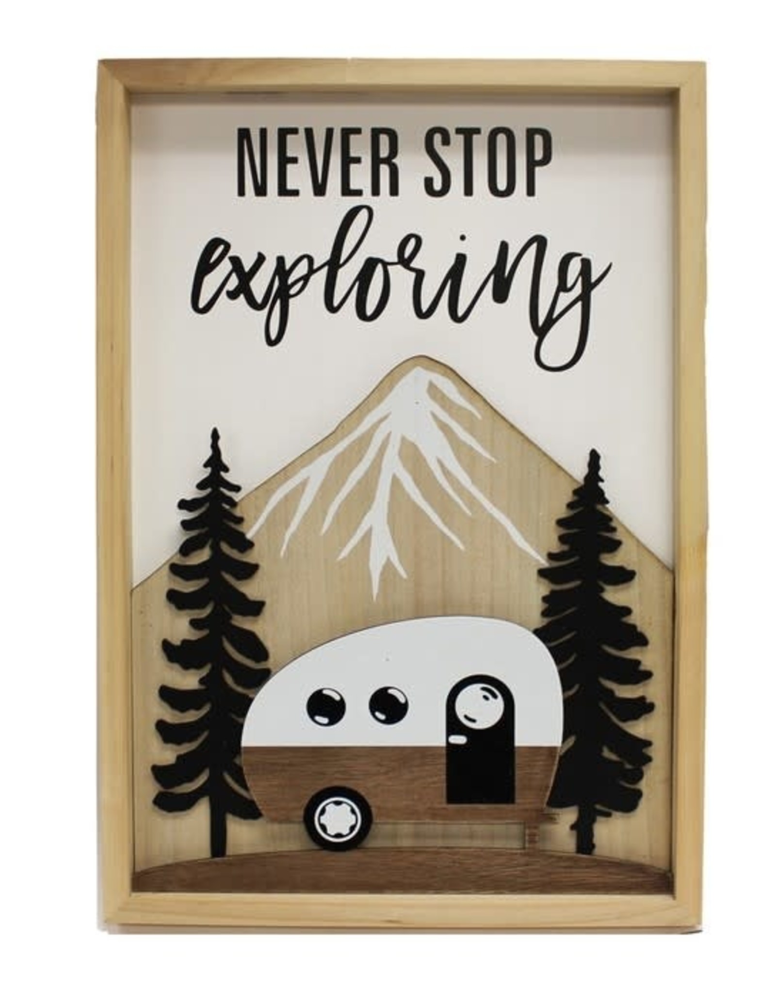 MDF Wall Art - Never Stop - Matters of Design Inc.