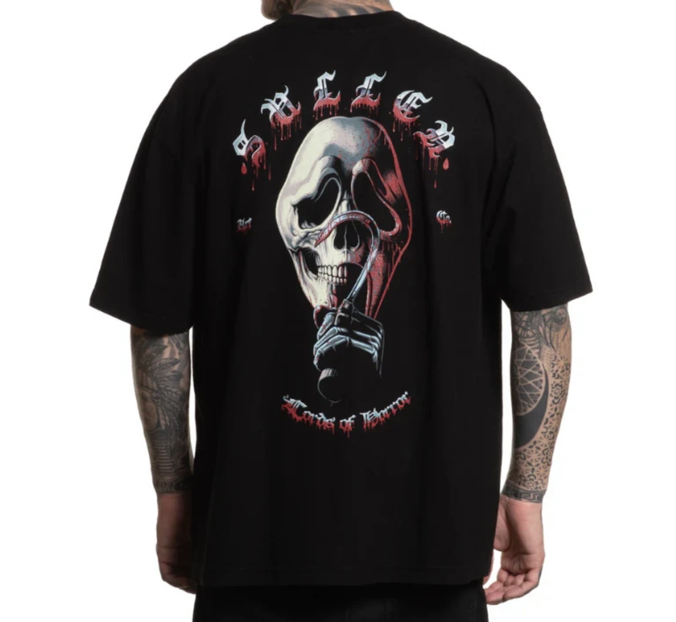 SULLEN SCREAMIN SS TEE JET BLACK - Rough Ride Clothing Co