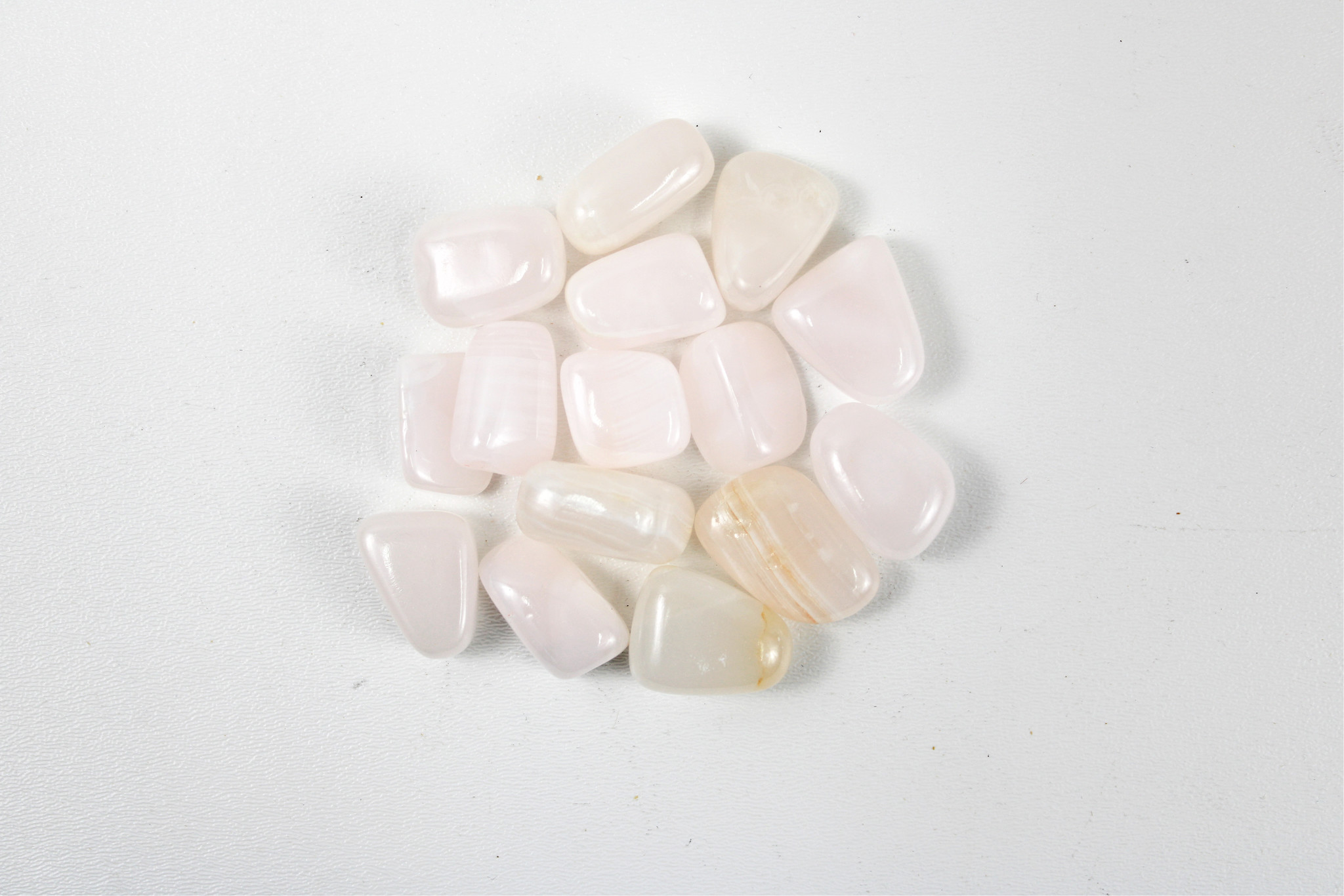 Calcite Pink Pakistan Tumbled - Mama's Minerals