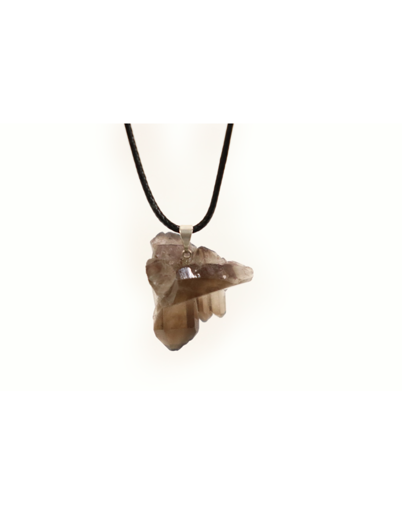 Mama's Minerals- Smoky Quartz Mini Cluster/Crystal Point Pendant - Mama ...