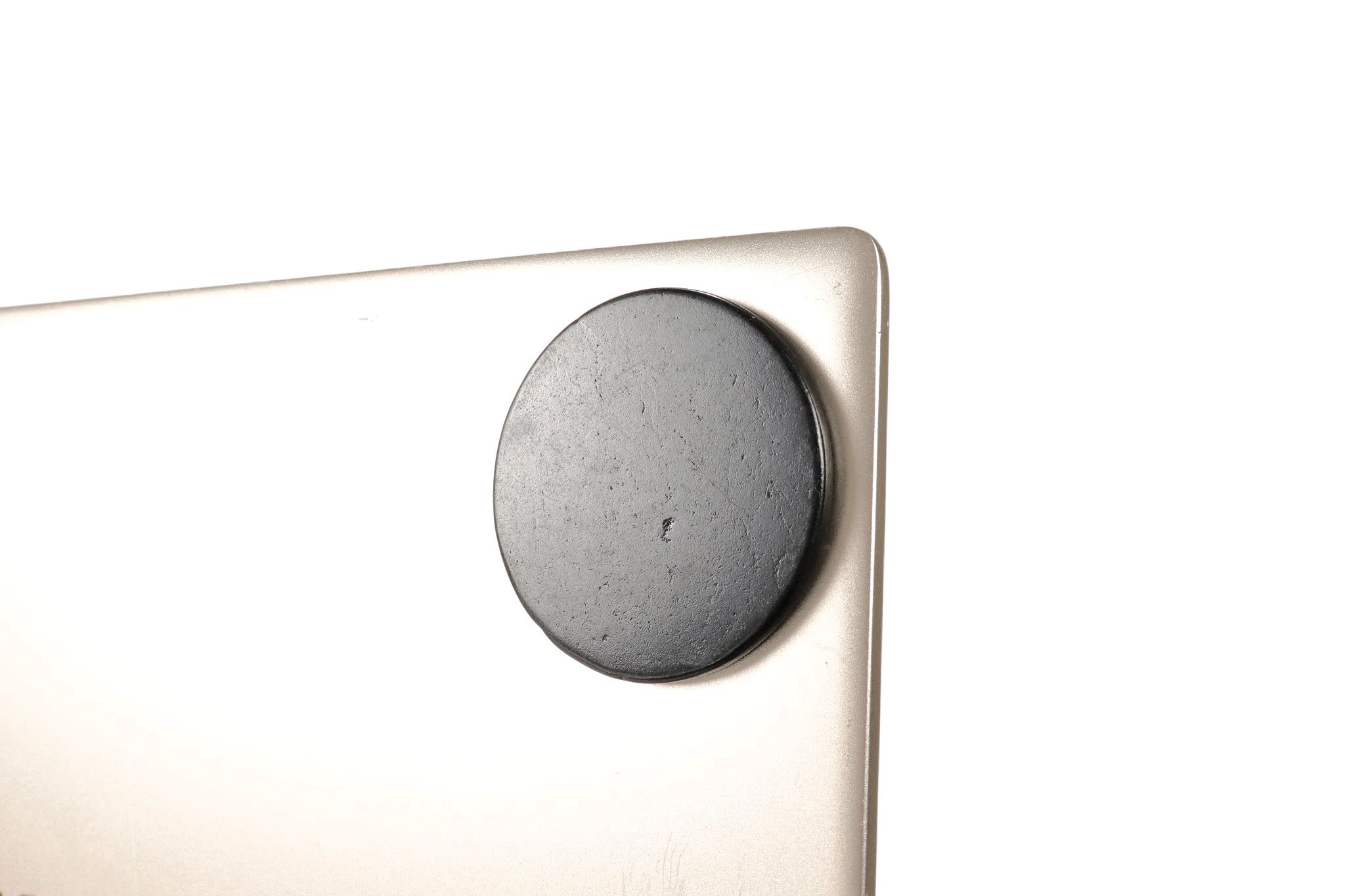 Round Shungite Computer Sticker Plate - Mama's Minerals