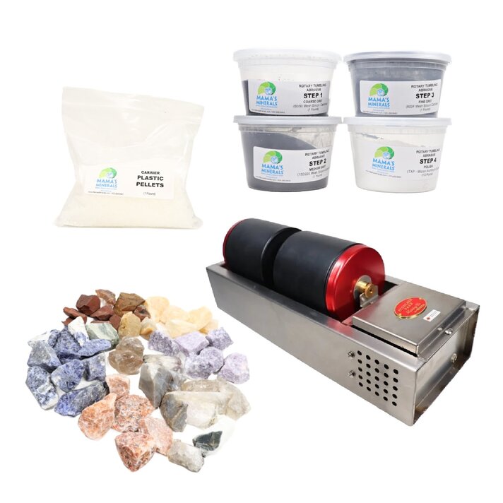 Rock Tumblers & Complete Rock Tumbling Kits - Mama's Minerals