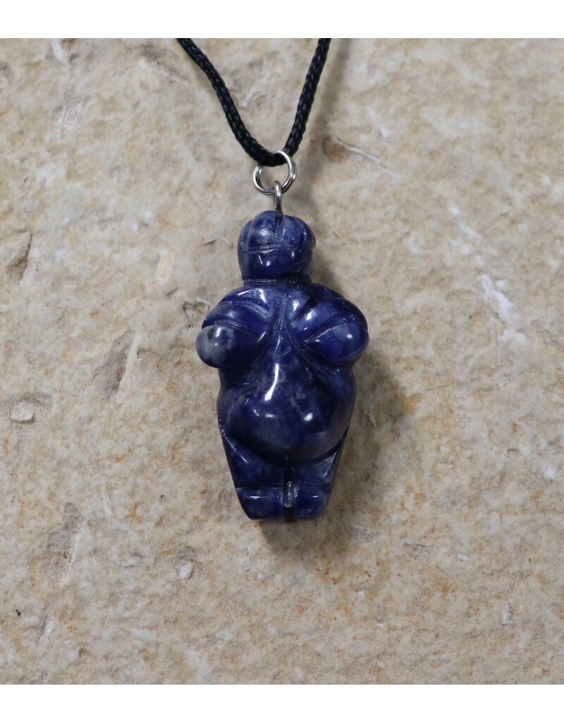 Carved Venus Figurine Gemstone Necklace - Mama's Minerals