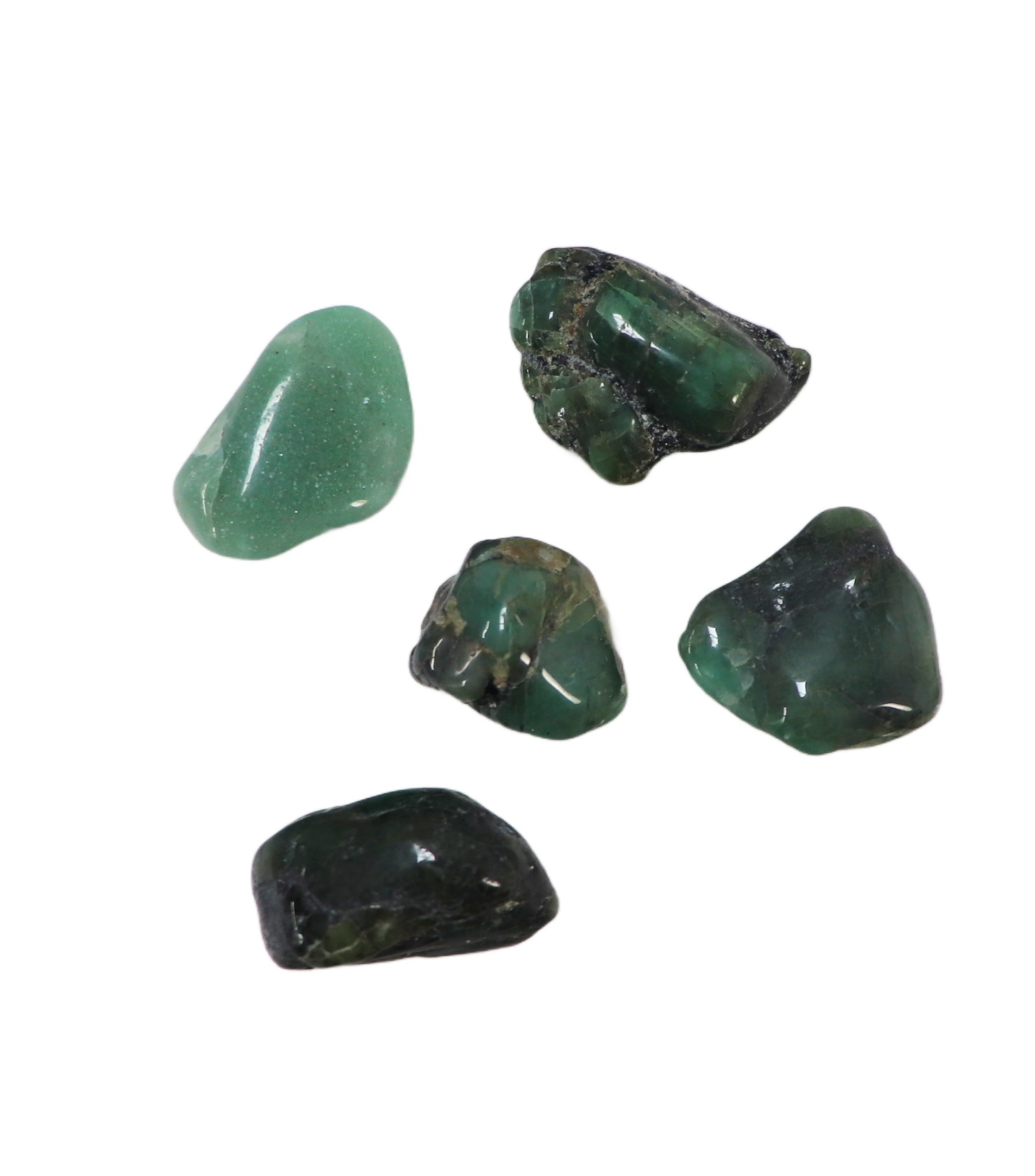 Emerald Tumbled 1cm - Mama's Minerals
