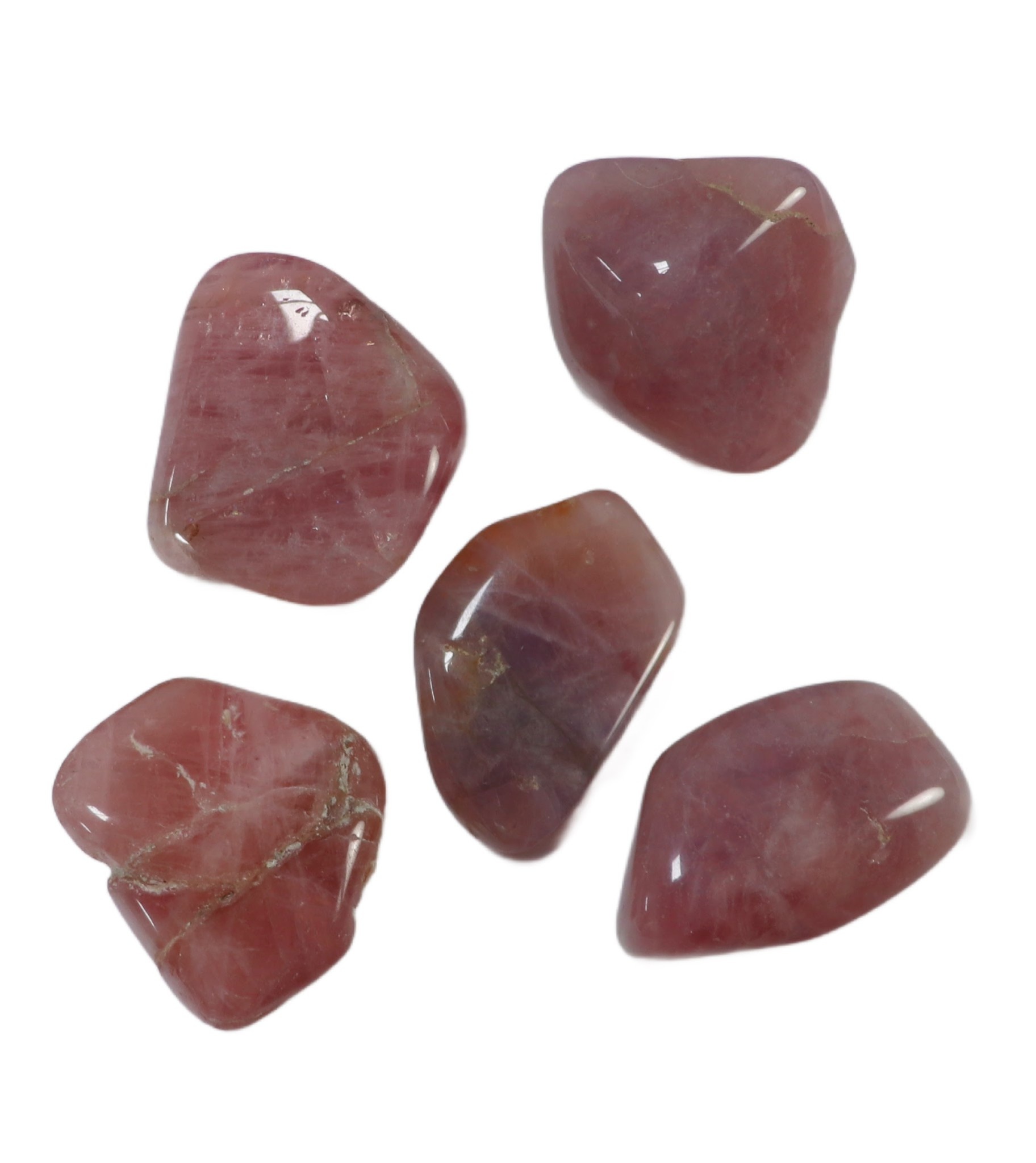 Purple Rose Quartz Tumbled Madagascar 11-20g - Mama's Minerals