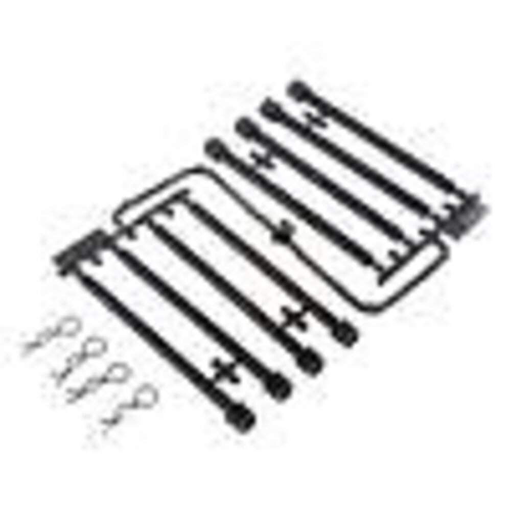 Tamiya Body Mount Extension Set, TAM54604 - Warrenton Hobby Shoppe