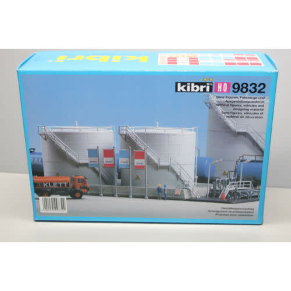 Kibri 9832 Building Kit Tank System Gauge H0 Boxed - Warrenton Hobby Shoppe