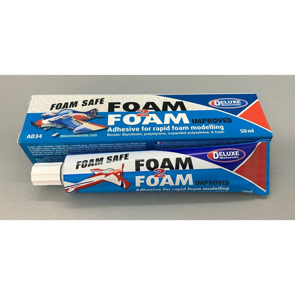 Foam 2 Foam Foam Safe Adhesive - Warrenton Hobby Shoppe