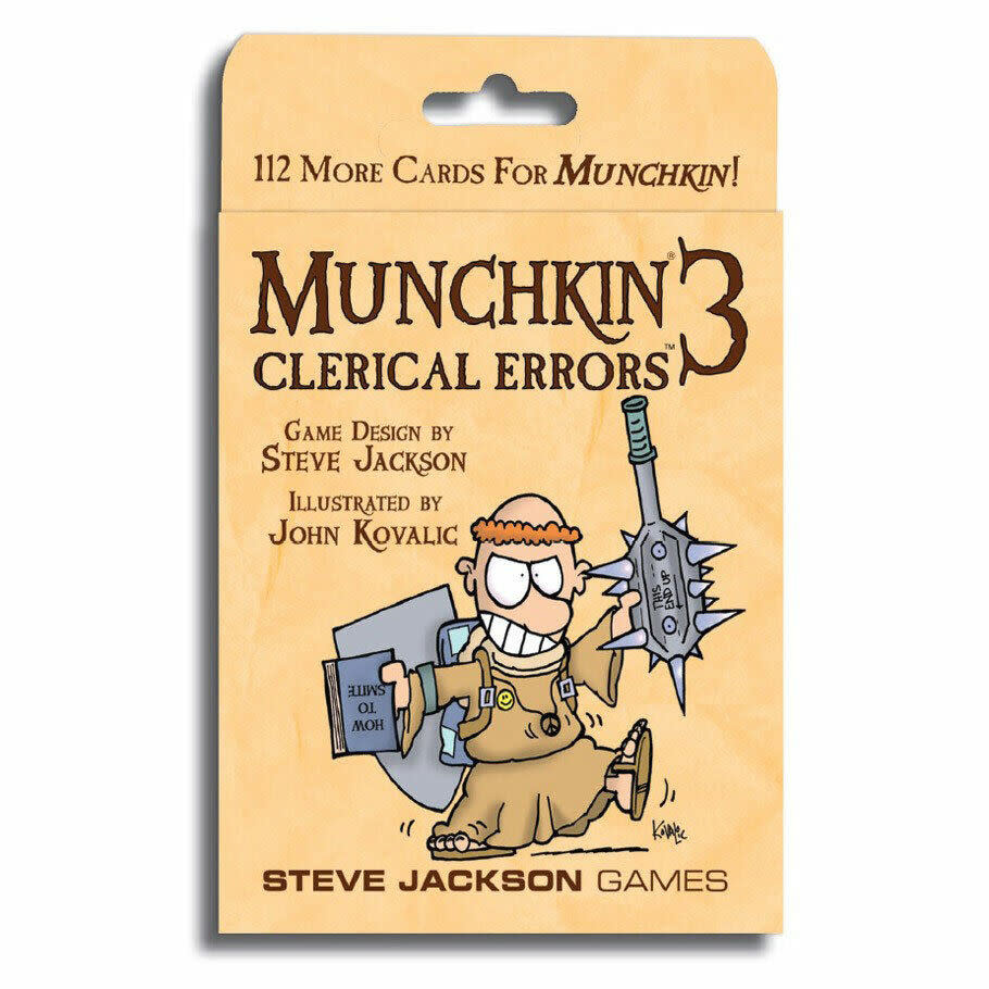 Munchkin Clerical Error - Warrenton Hobby Shoppe Munchkin Clerical Error - Warrenton Hobby Shoppe