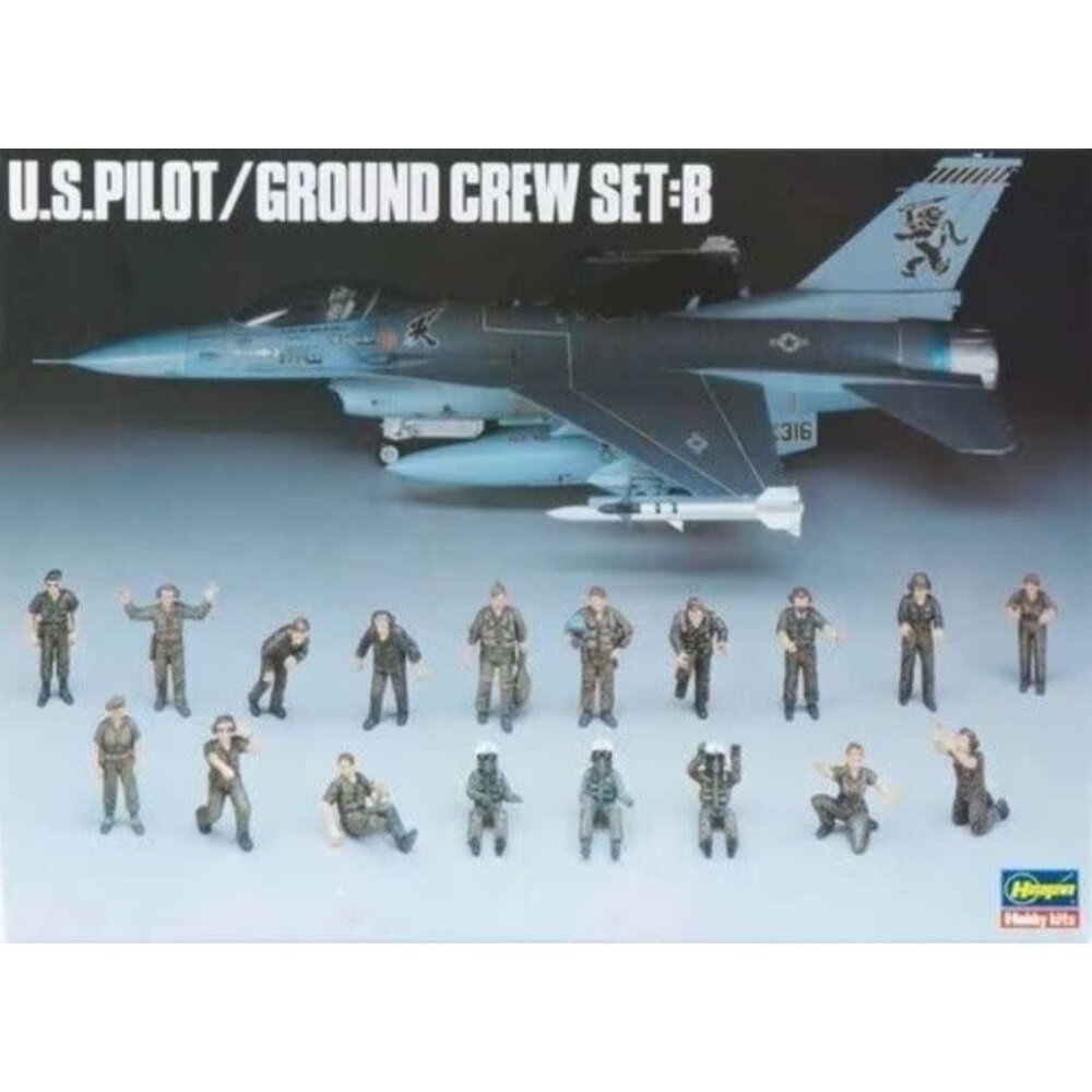 1/48 U.S. Pilot/ Ground Crew B - Warrenton Hobby Shoppe
