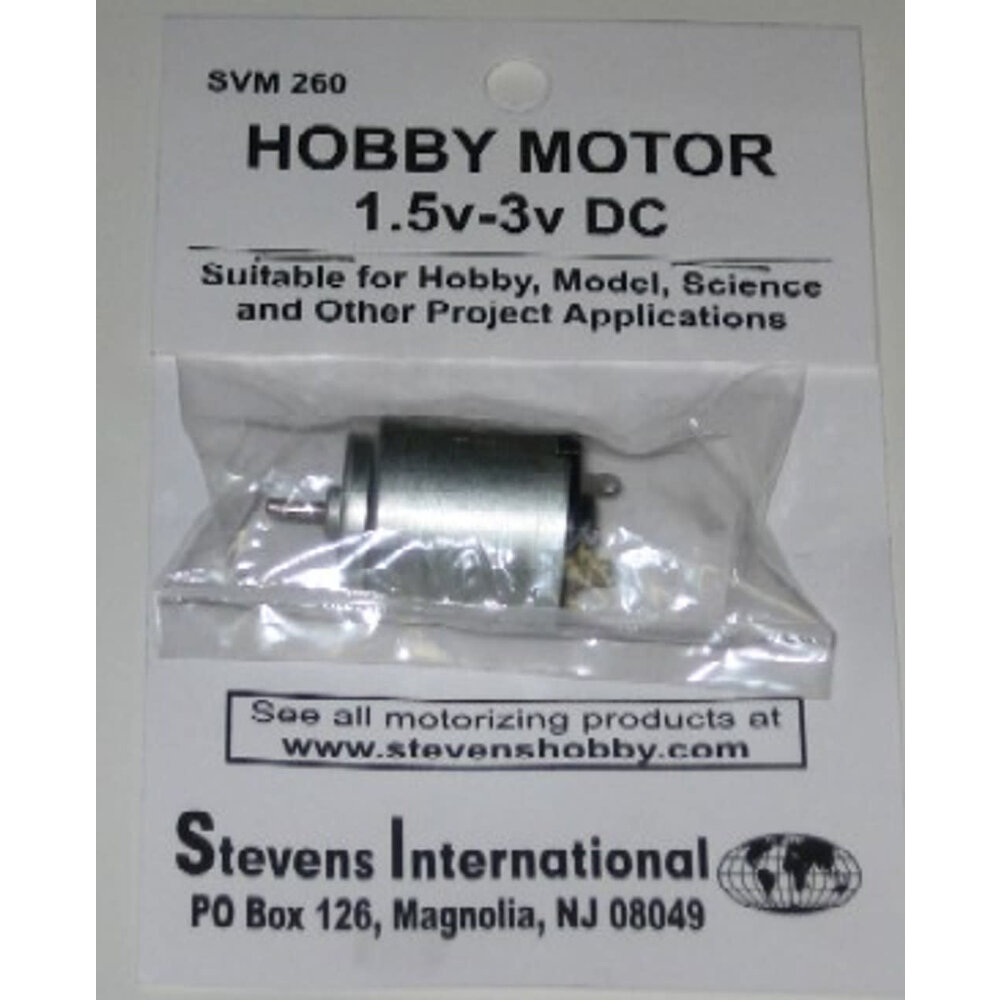 Hobby Motor 1.5v-3v DC (slower roation) - Warrenton Hobby Shoppe
