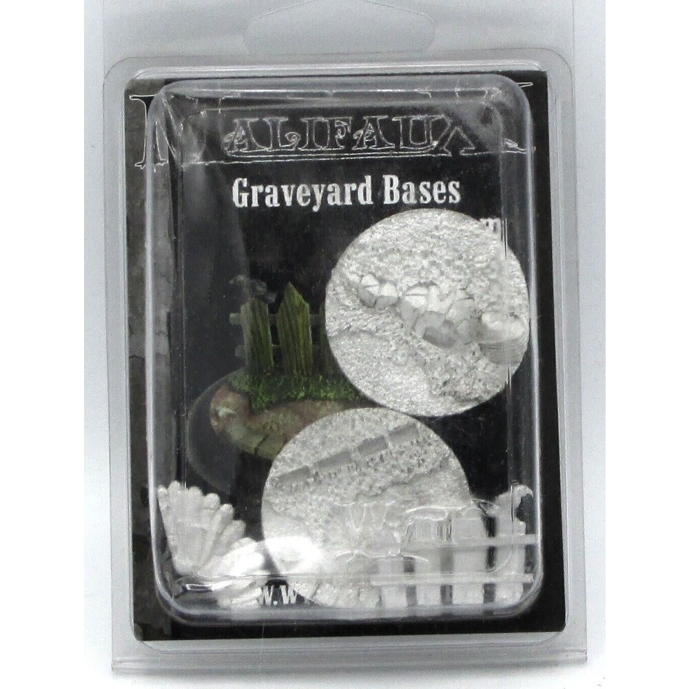 MALIIFAUX Graveyard Bases, 40MM (2 pack), WYRD GAMES, WYR0004 ...
