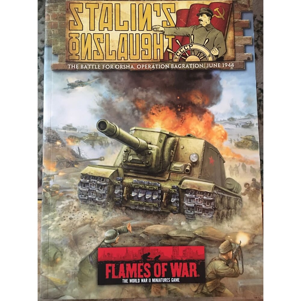 FLAMES OF WAR Stalin's Onslaught Game Rules Supplement, FW207 ...