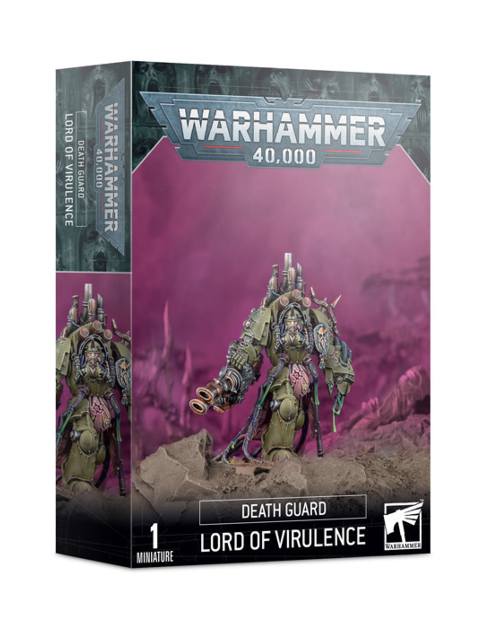 Warhammer 40K: Death Guard - Lord of Virulence - TATE'S Gaming Satellite