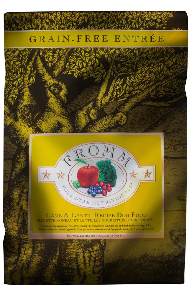 FROMM DOG FOUR-STAR NUTRITIONALS LAMB & LENTIL RECIPE - Rosie Bunny ...