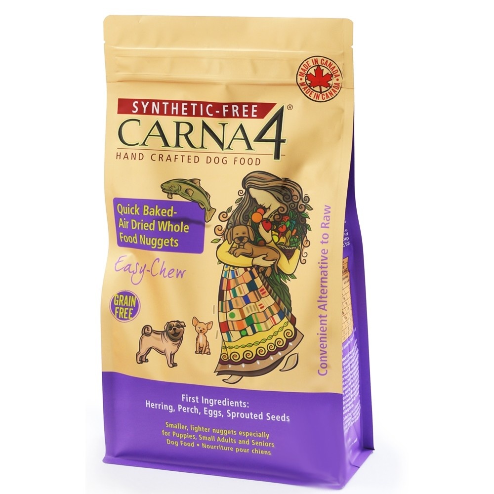 CARNA4 DOG QUICK BAKED AIR DRIED WHOLE FOOD NUGGETS EASY-CHEW FISH ...