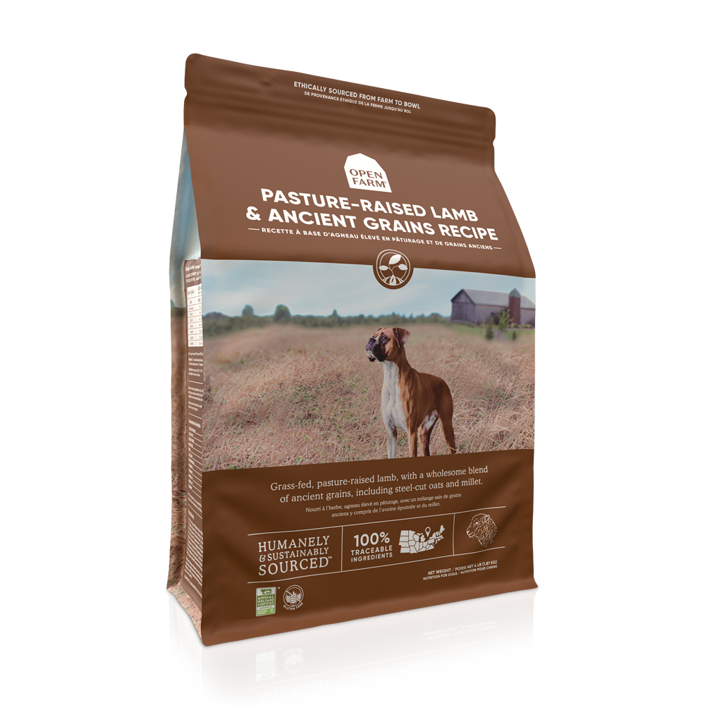OPEN FARM DOG PASTURE-RAISED LAMB & ANCIENT GRAINS RECIPE - Rosie Bunny ...