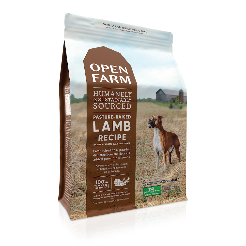 OPEN FARM DOG PASTURE-RAISED LAMB RECIPE - Rosie Bunny Bean Urban Pet ...
