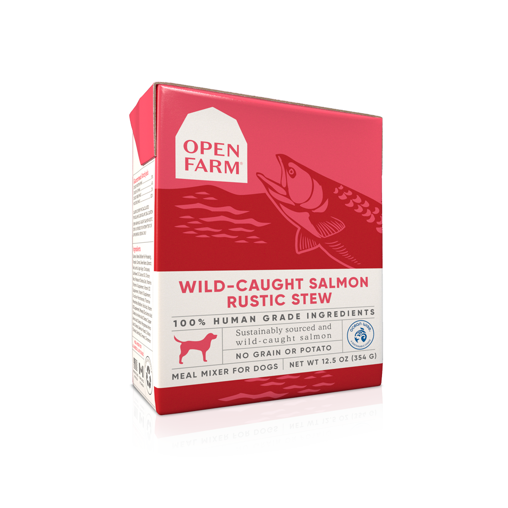 OPEN FARM DOG WILD-CAUGHT SALMON RUSTIC STEW 12.5OZ - Rosie Bunny Bean ...